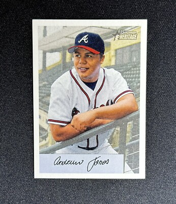 2002 Bowman Heritage Andruw Jones #378 Baseball Card Atlanta Braves | eBay