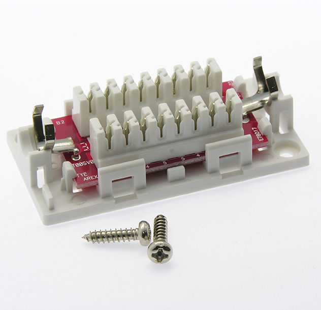 10x Cat6 Junction Box, 110 Punch Down Type Inline Network Ethernet ...