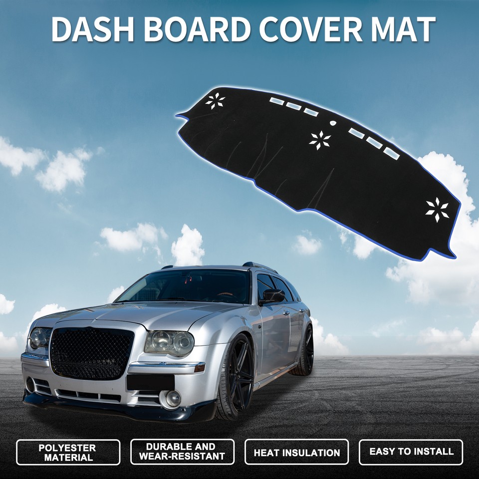 Dashboard Dash Cover Mat Pad for Chrysler 300C 2004-2010 Protector ...