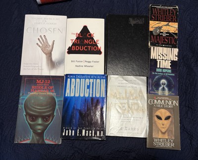UFO Alien Abduction Book Lot | eBay