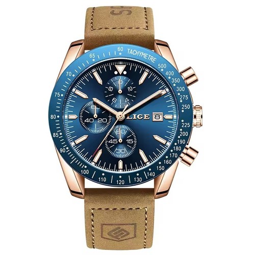 LIGE New Luxury Casual Sports Men's Watch Waterproof Military Quartz ...