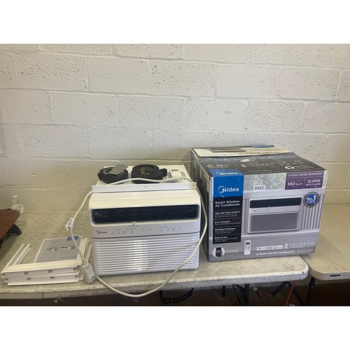 Midea Smart 12,000 BTU Window Air Conditioner Digital Control Panel w ...