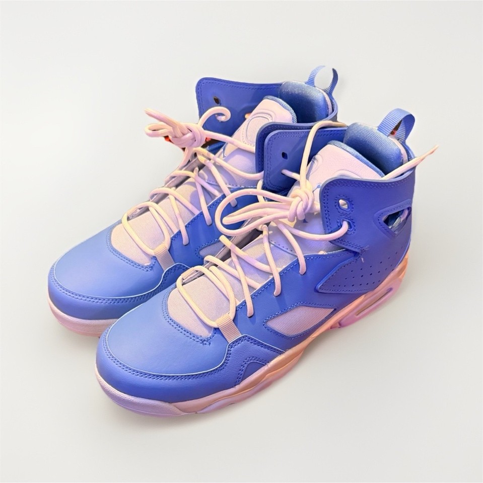 🔥 New Jordan Flight Club '91 Legend Blue Pure Platinum Sail Hydrogen ...
