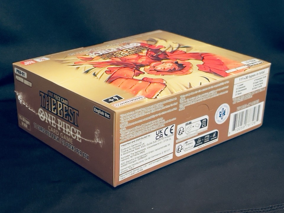 One Piece PRB-01 Sealed English Booster Box US Seller Free Shipping | eBay