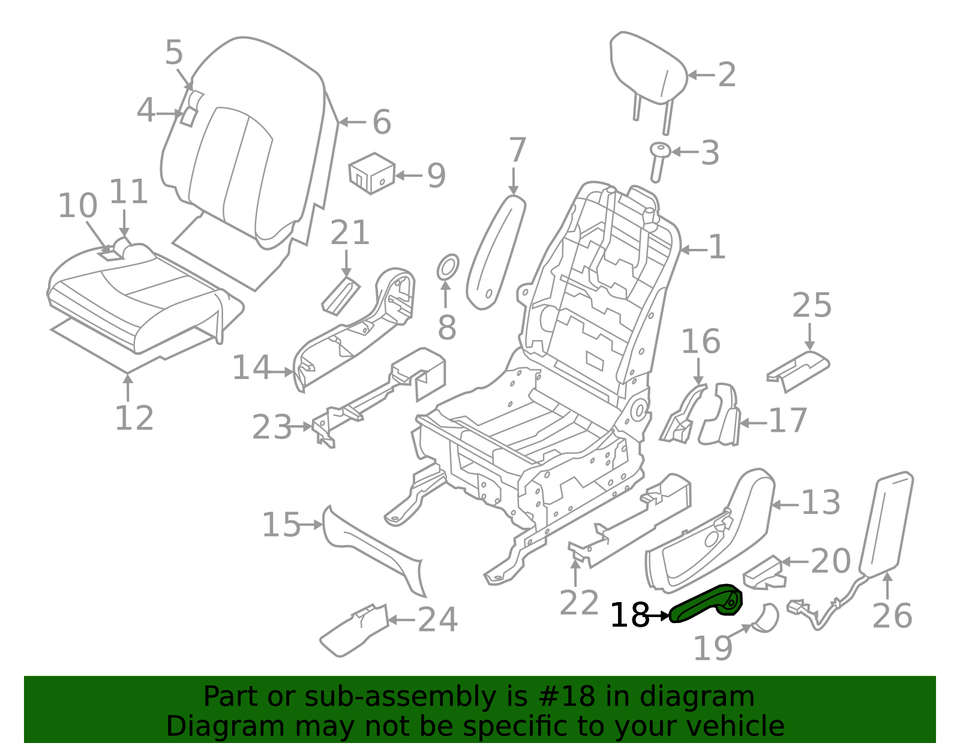Genuine Nissan Lever 87346-1JA4C | eBay