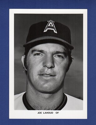 JOE LAHOUD, 1974-1976 California Angels ~ 5X7 glossy photo | Team issue ...