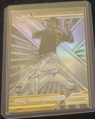 Zach Thompson 2022 Panini Chronicles XR Rookie Autograph Card #13 AUTO ...