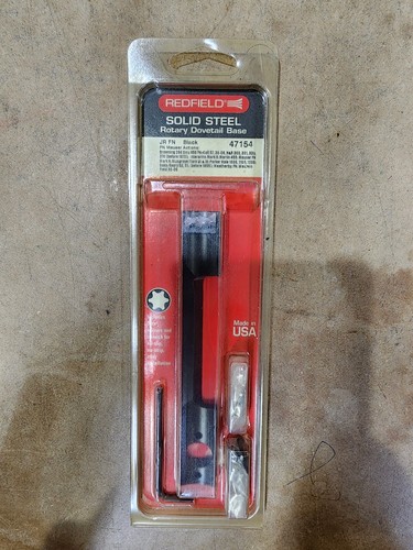 redfield JR FN steel dovetail scope base black 47154 Mauser Actions | eBay