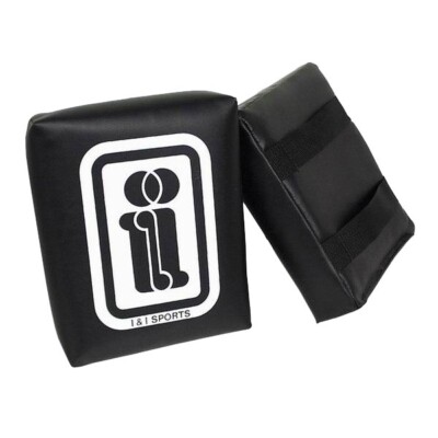 2 iiSports Karate Martial Arts Punching Kicking Square Hand Focus Pads ...