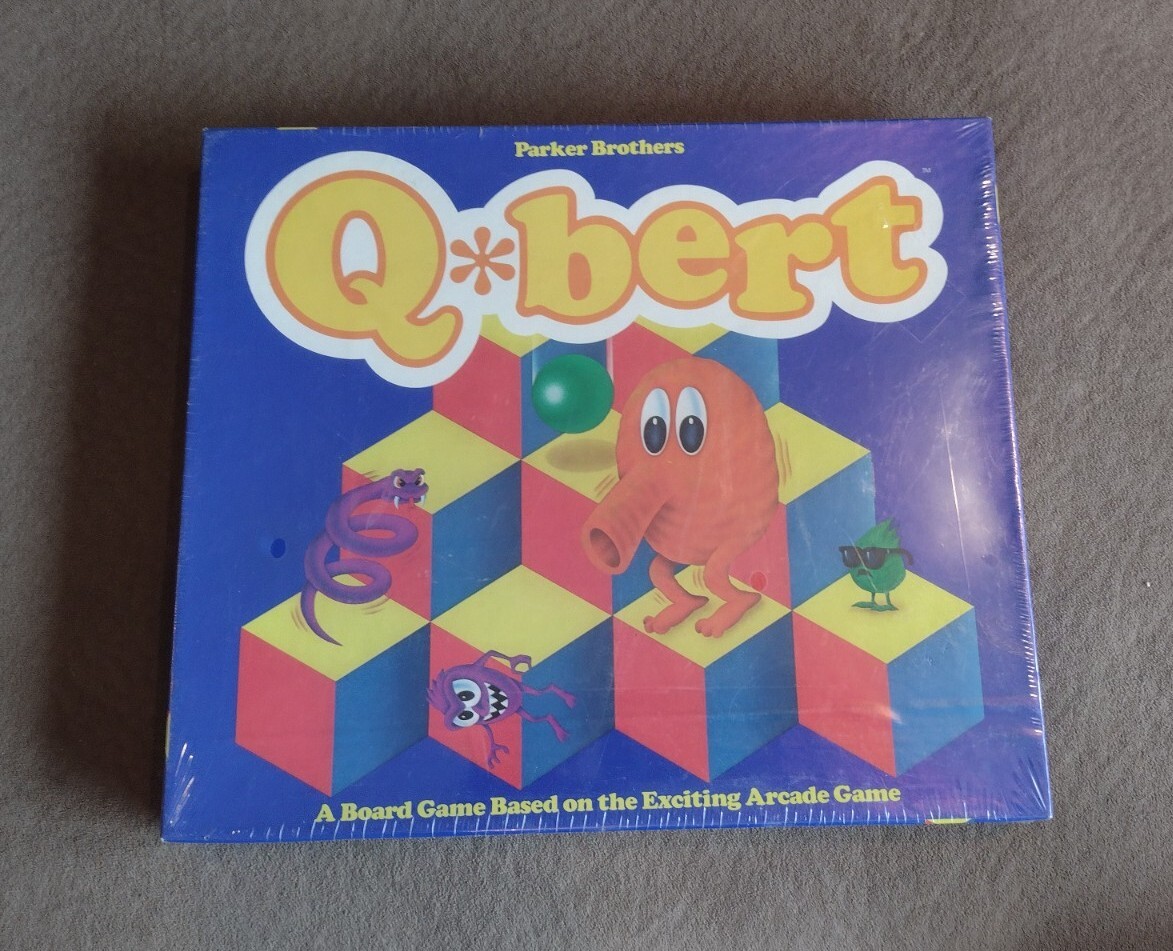 Vintage 1983 Qbert Board Game by Parker Brothers - Retro Arcade ...