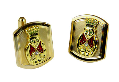 6030032 Jester Cufflinks ROJ Royal Order of Jesters Cuff Links Tuxedo ...