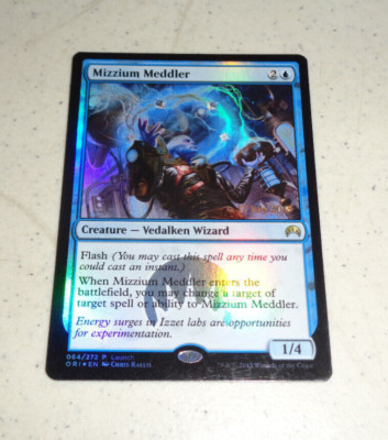 ~1x Mizzium Meddler FOIL Promo x1 ~NM~ Origins Magic the Gathering MTG ...