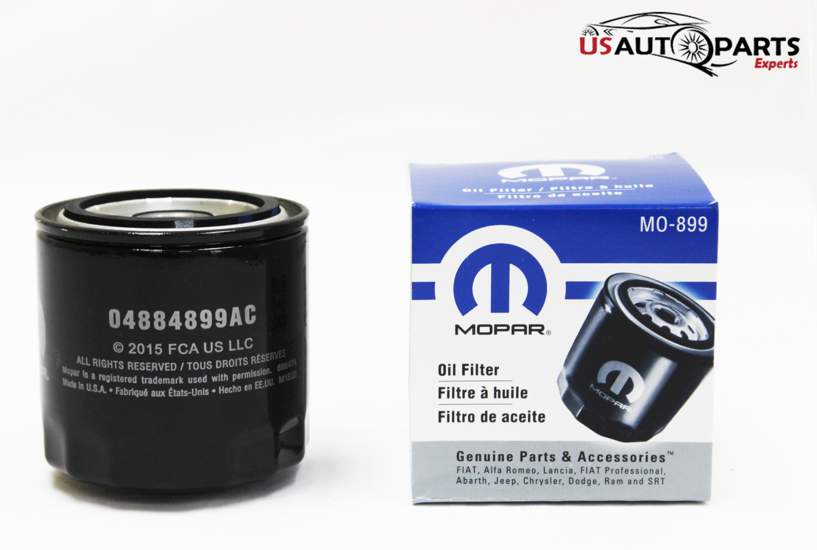 Mopar - MO-899 - Oil Filter - Chrysler Dodge Jeep - Pack of 5 - OEM ...