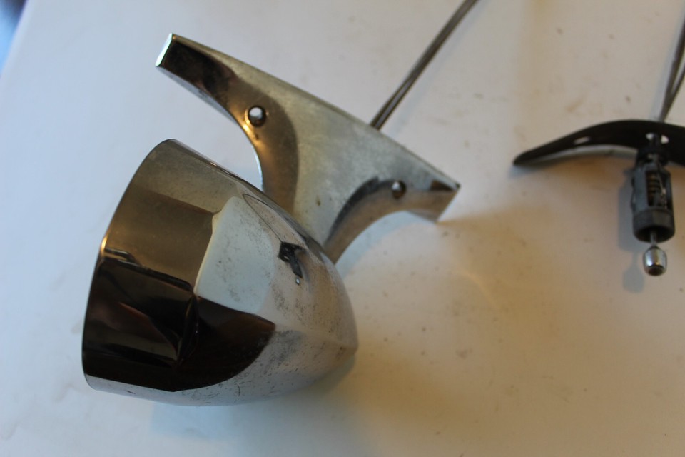 1971 72 73 74 mopar E & B body bullet sport chrome mirror barracuda ...