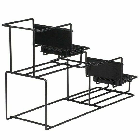 BUNN TWO TIER TWO POT UNIVERSAL AIRPOT RACK, BLACK, 35728.0000 ...