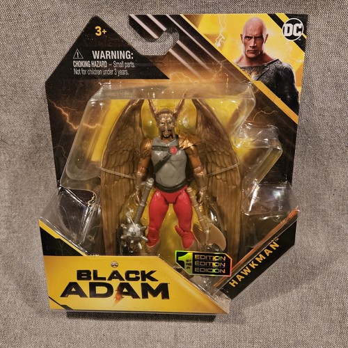 Black Adam Action Figure Hawkman 4-Inch DC Comics Spin Master 1st ...