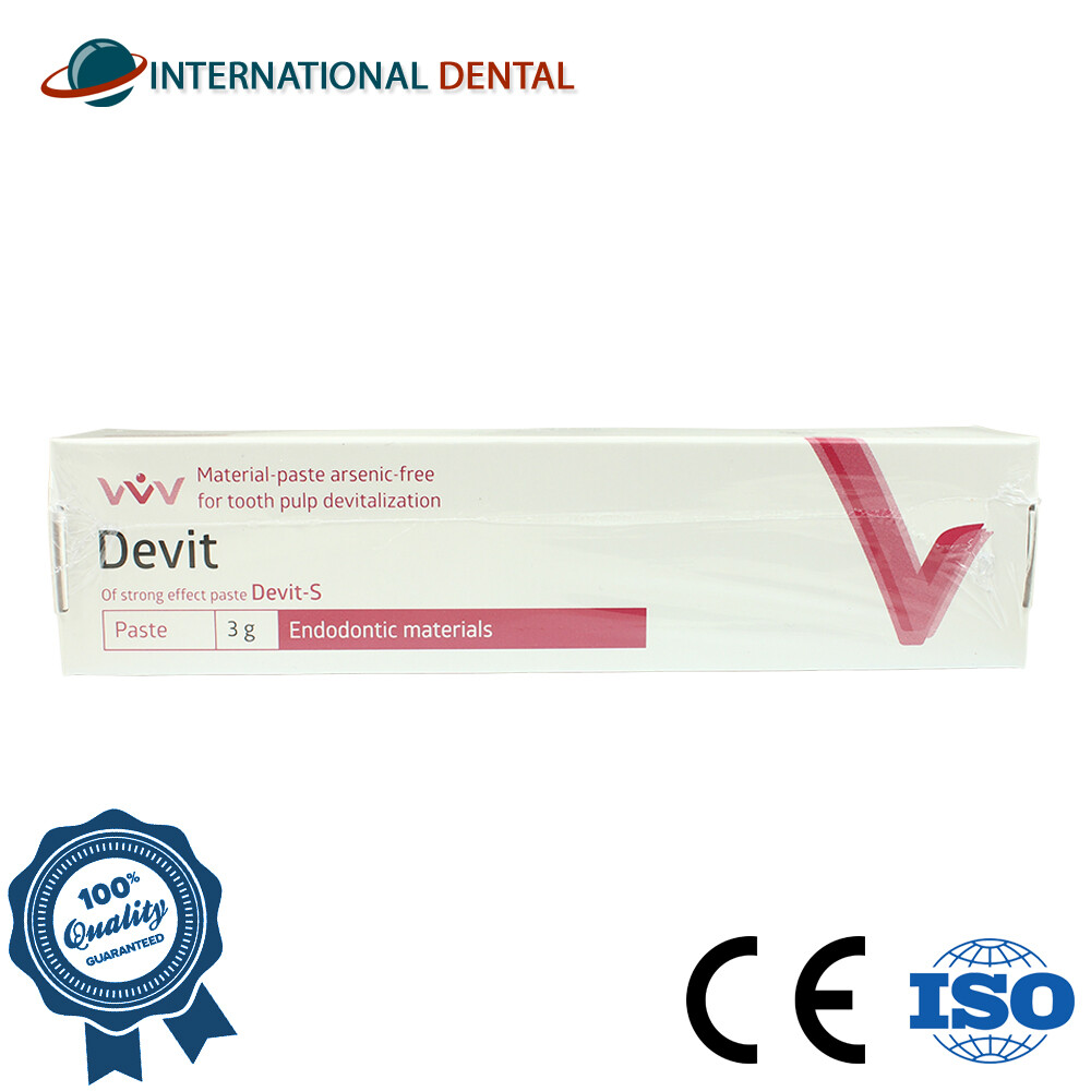 Dental Vladmiva Devit-S Pulp Devitalisation Paste 3g Syringe Root ...