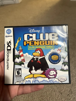 Nintendo DS Club Penguin Elite Penguin Force - Complete in Box w ...
