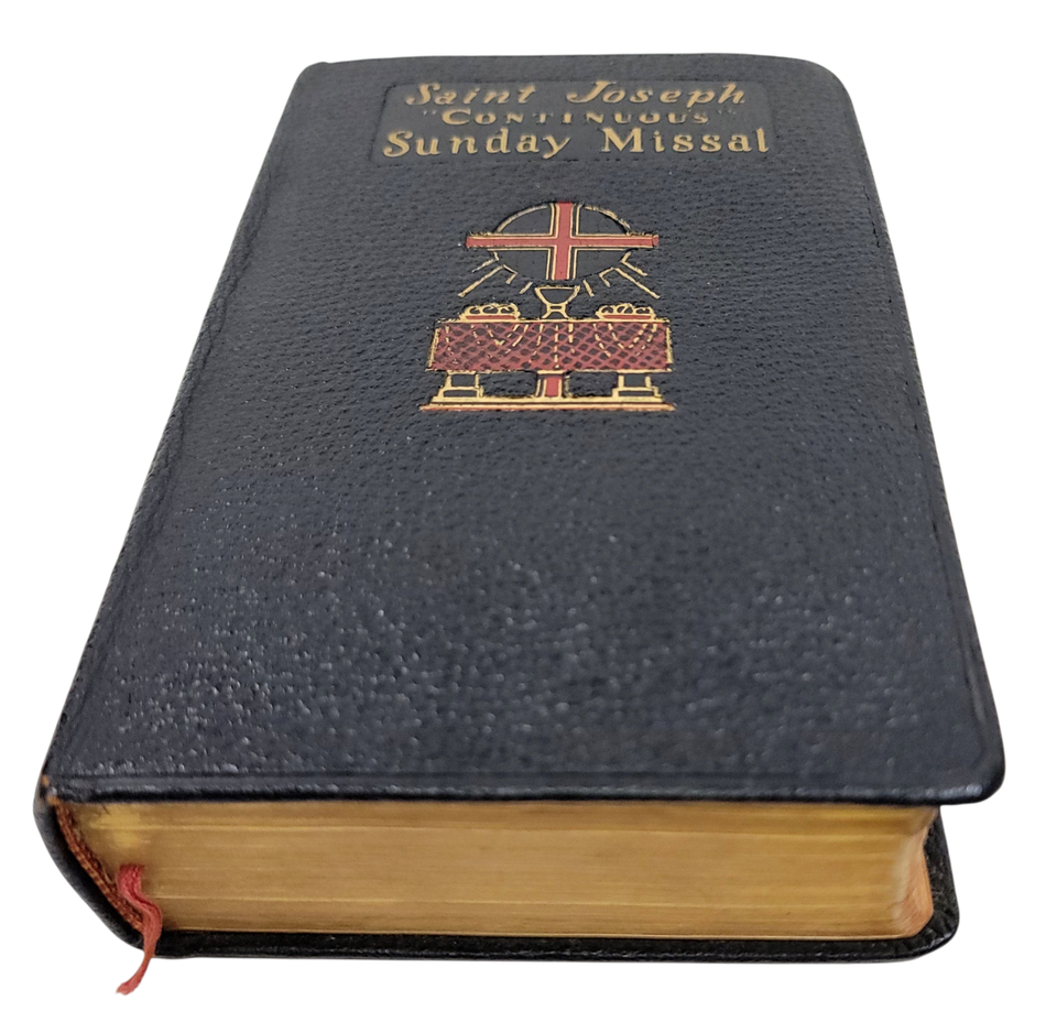 Saint Joseph Continuous Sunday Missal Catholic Mass Prayer Book English ...