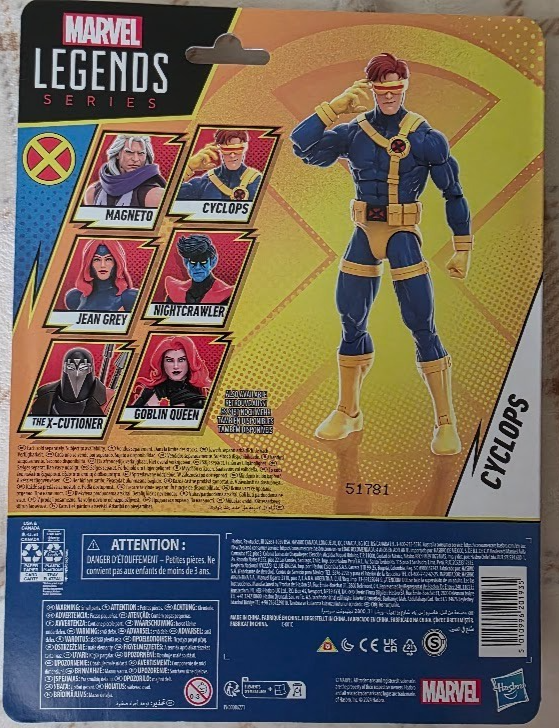 X-Men 97 Marvel Legends Cyclops 6-inch Action Figure. NIB. | eBay