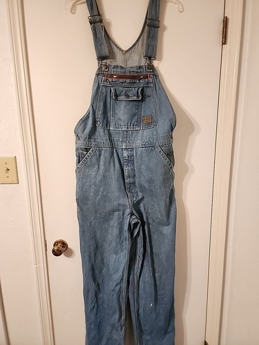 Schmidt Workwear Overalls 100% Cotton Denim Jean Blue Bibs Heavy ...
