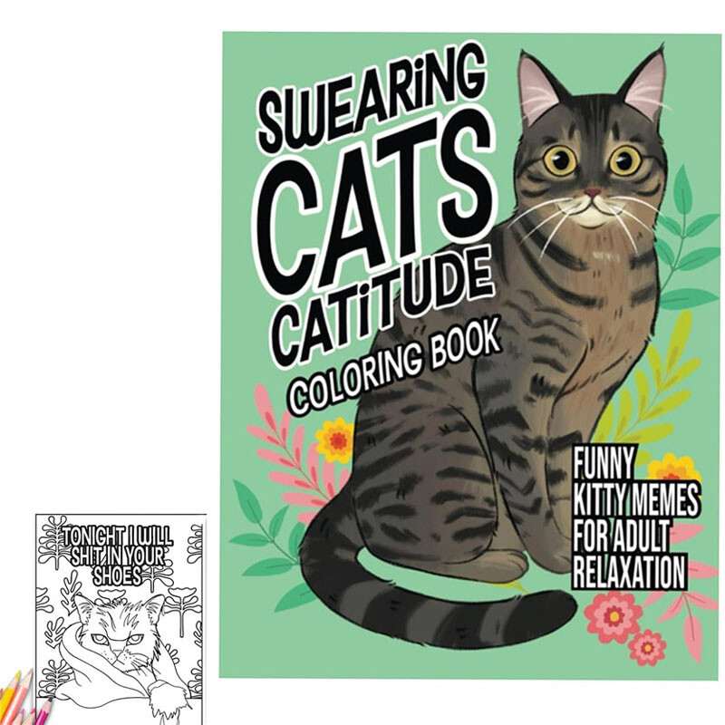 Funny Animal Pictures With Bad Words Swearing Cats Catitude Cat