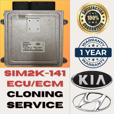 Kia Hyundai SIM2K-141 Engine Computer ECU ECM PCM Cloning Service Plug ...