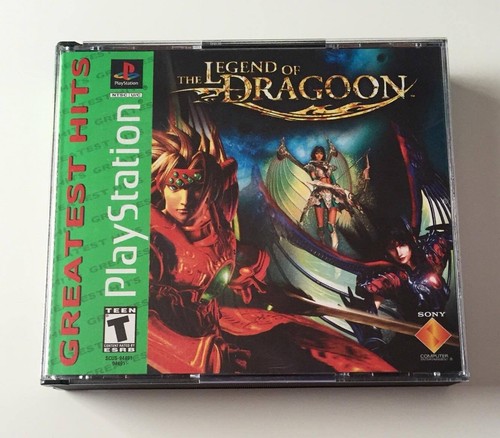 SONY PlayStation PS1 The Legend of Dragoon (GREATEST HITS VERSION ...