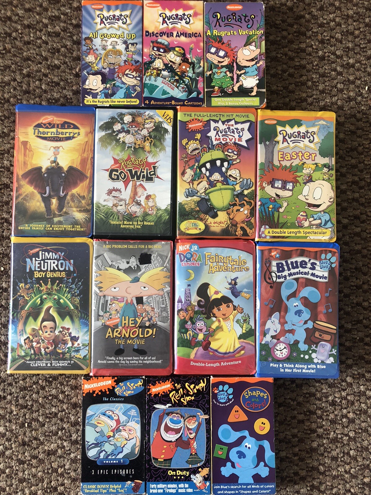 Rugrats, Ren & Stimpy, Blues Clues, Hey | Grelly USA