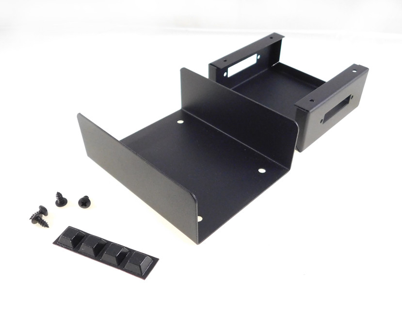 Steel Project Box 4 1/2" x 3-3/4" x 1 5/8" Punched for 2 DB25 Connector ...