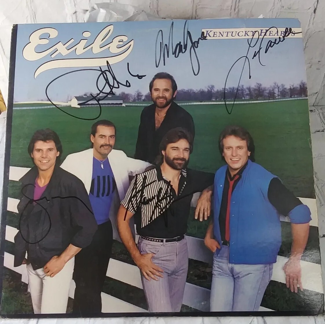 RARE PROMOTIONAL Exile - Kentucky Hearts (VG+) Album LP Vinyl 1984 Epic ...