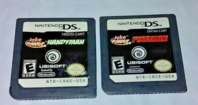 Jake Power HandyMan + FireMan Kids Games - Nintendo DS Lite 2ds 3ds Lot ...