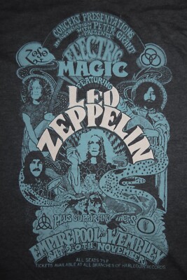 Zofo ELECTRIC MAGIC Featuring LED ZEPPELIN - Liverpool - WEMBLEY (MED ...