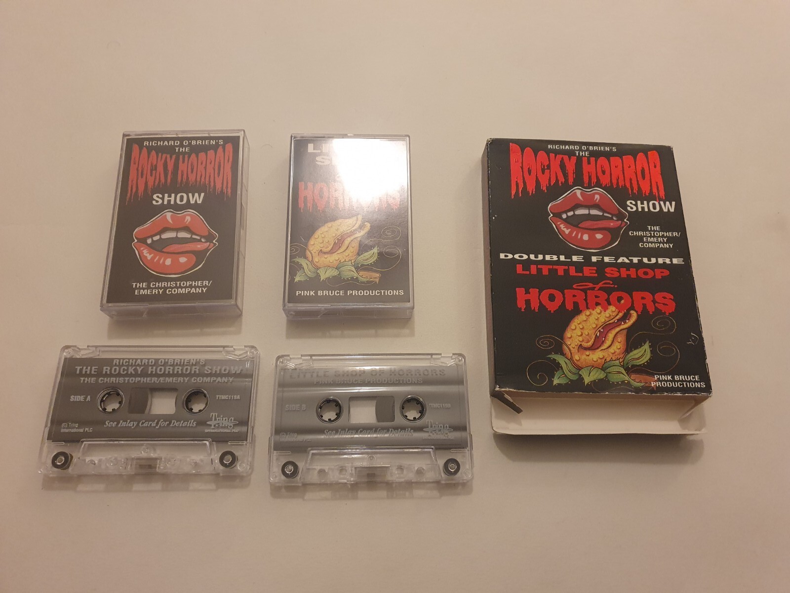 Rock Horror Show Little Shop Of Horror Cassette Tapes Tape Double ...
