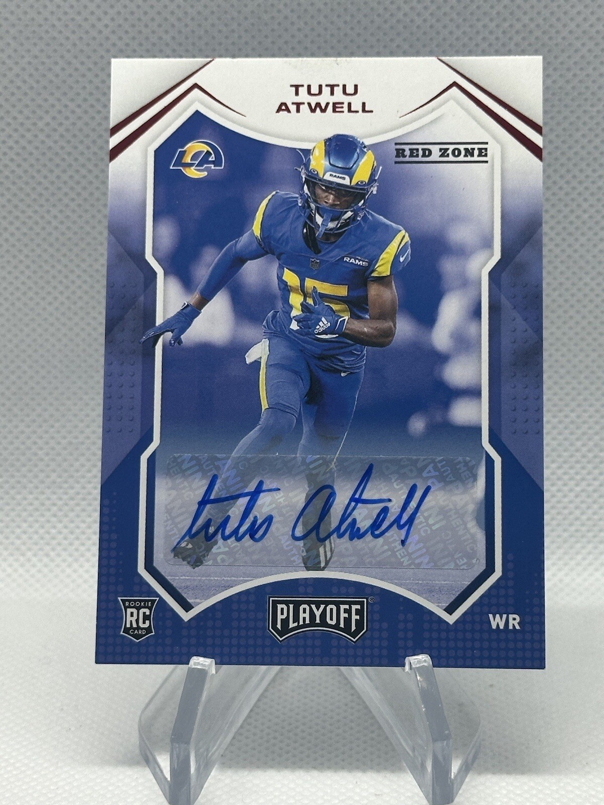 2021 Panini Playoff Red Zone Autograph RC TUTU ATWELL Card # 219 | eBay