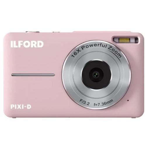 ILFORD 3005155 PIXI-D 5MP Compact Digital Camera - Pink [3005155 ...