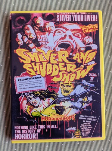 Shiver and Shudder Show Vol 1 DVD-R Something Weird Video horror ...