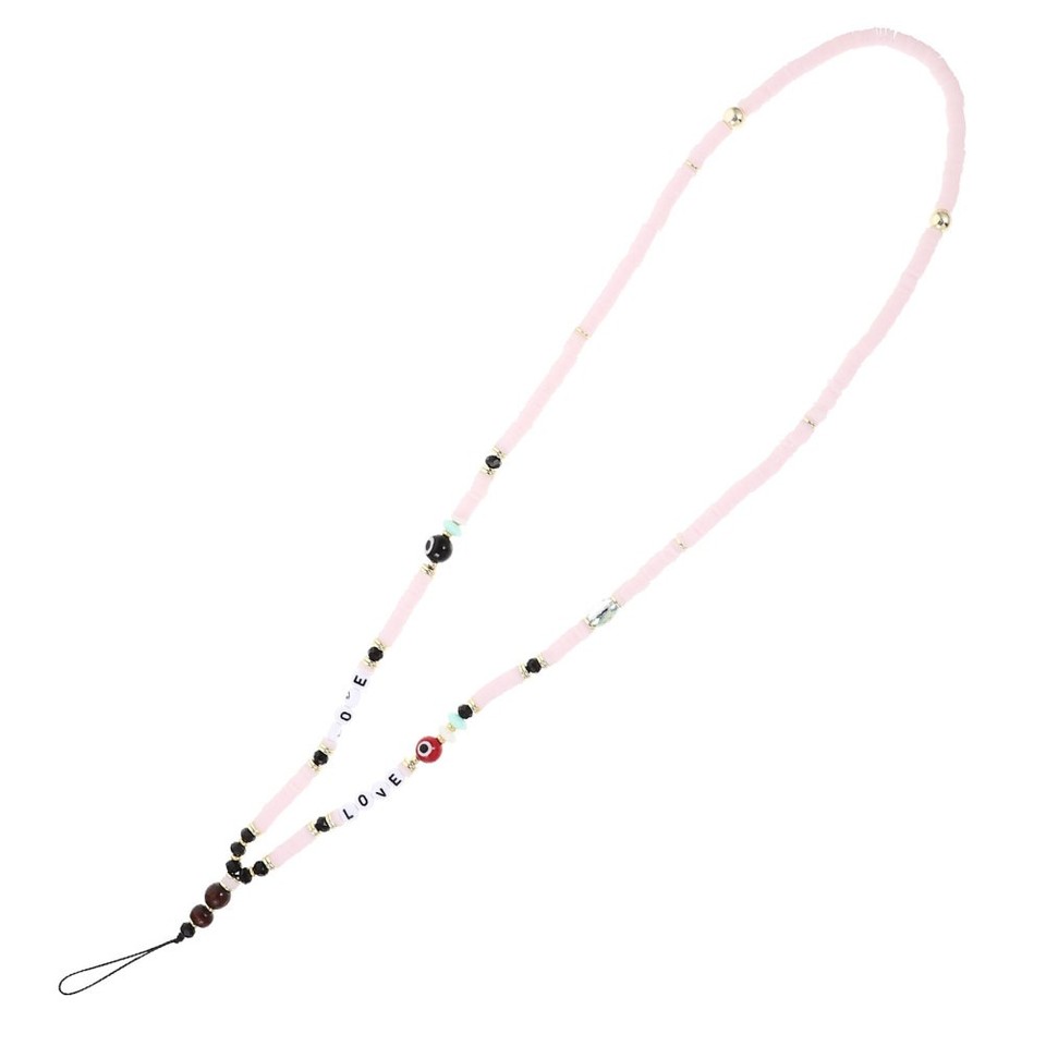 Phone Charm Evil Eye Beaded Chain Beaded Evil Eye Bracelet Phone Chain ...