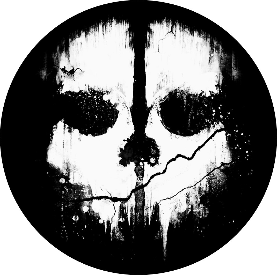 Call Of Duty Ghosts Skull Tattoo