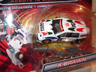 Transformers X-BRAWN Autobot Deluxe 2001 Robots in Disguise SEALED RID ...