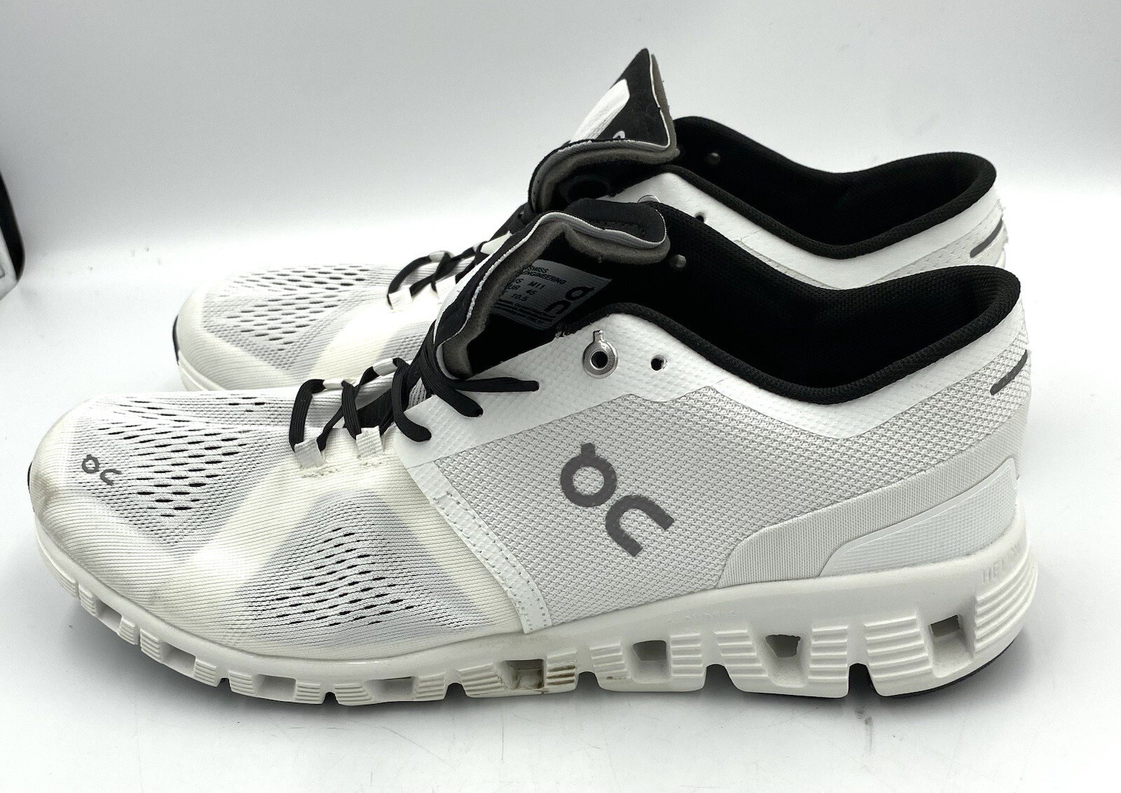 ON CLOUD Men's Helion Cloudtec White Running Shoes Sn… - Gem