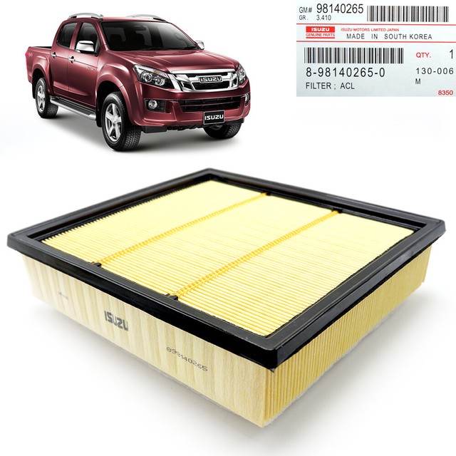 Genuine Isuzu DMAX 8dh TFR Air Filter 8981402650 for sale online | eBay