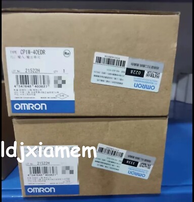 1PCS Omron Programmable Controller PLC CP1W-40EDR CP1W40EDR New in Box #Y | eBay