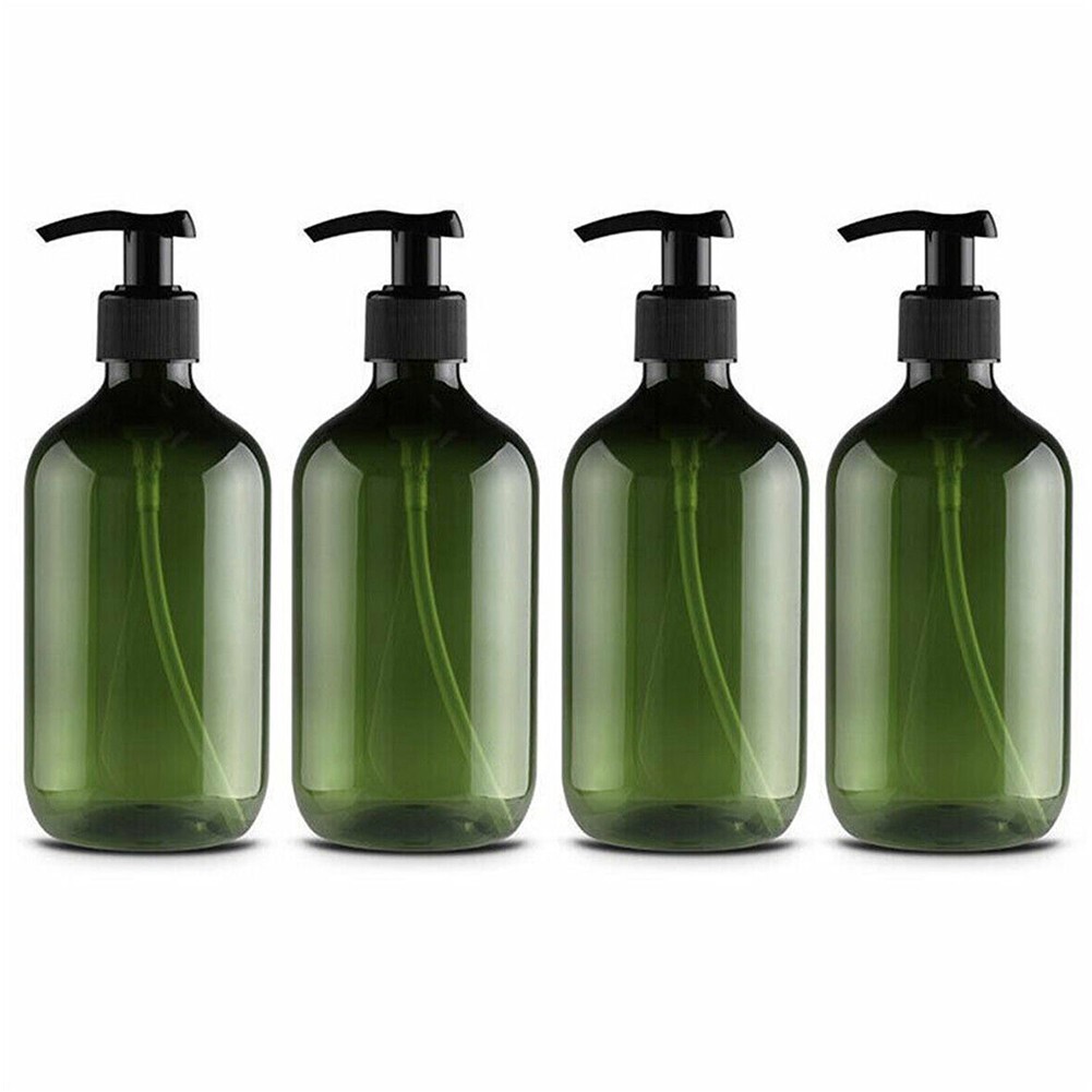 Eco friendly Reusable Dispenser Bottles for Bathroom 4pcs 500ml ...