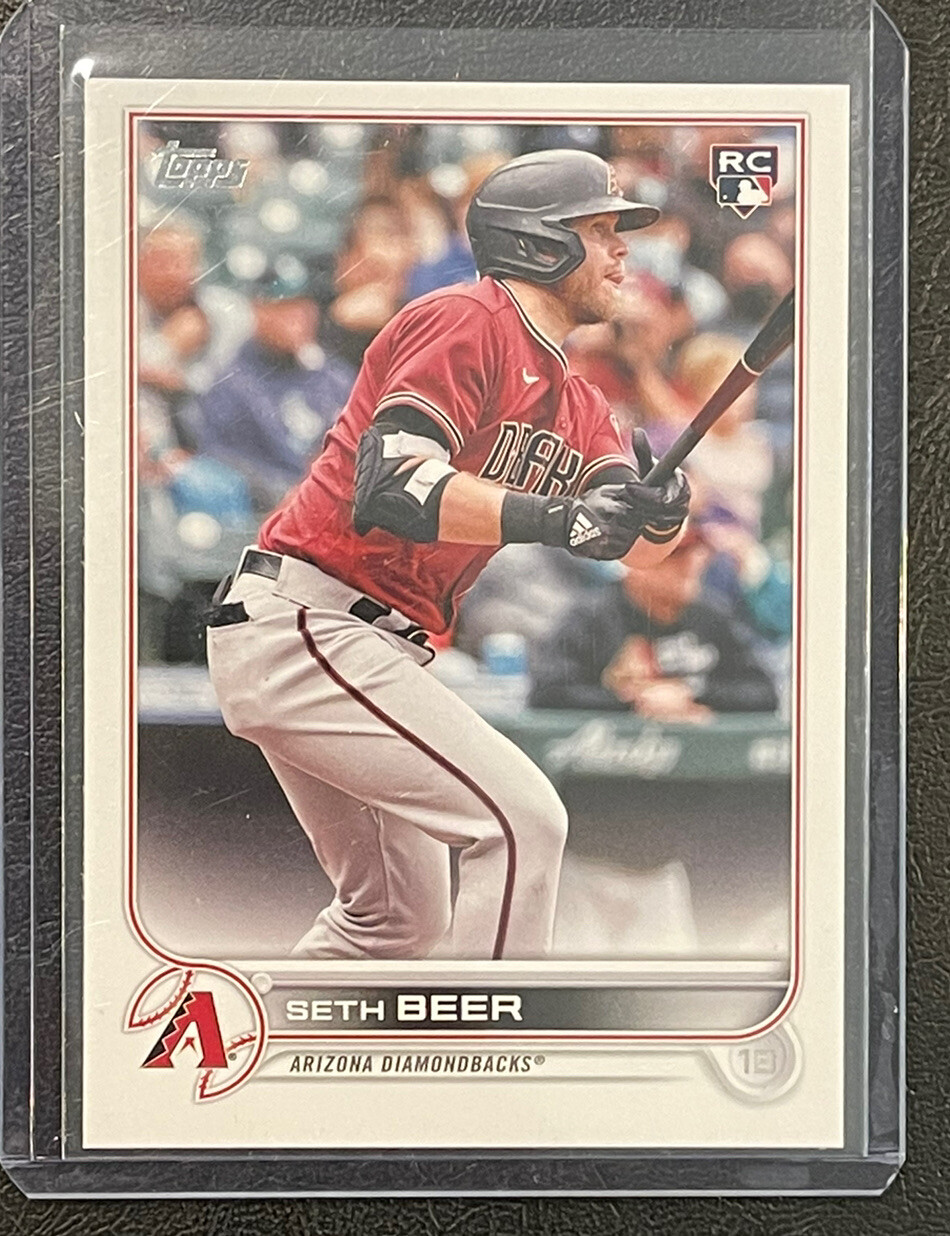 2022 Topps Series 2 Seth Beer Rookie Advanced Stats /300 SP RC ...