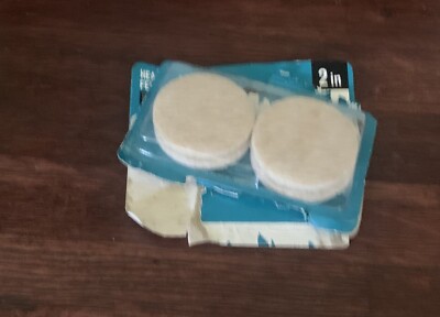 Everbilt Heavy Duty Felt Pads Self Adhesive Beige 2 inch (4/pack ...