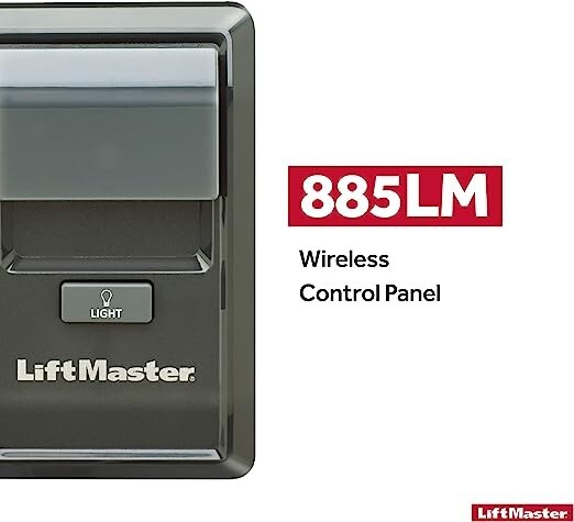 Liftmaster 885LM Wireless Control Panel Garage Opener Chamberlain ...