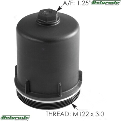 572.75113 Engine Oil Filter Screw Cap Paccar MX13 1876740 1936324 ...