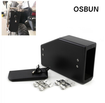 Universal Motorcycle Trail Tool Box Holder Off-Road Motocross Container ...