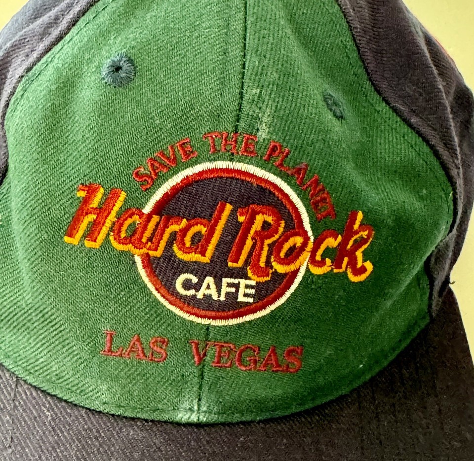Hard Rock Hat “Love All Serve All” Color Block Baseball Cap | eBay